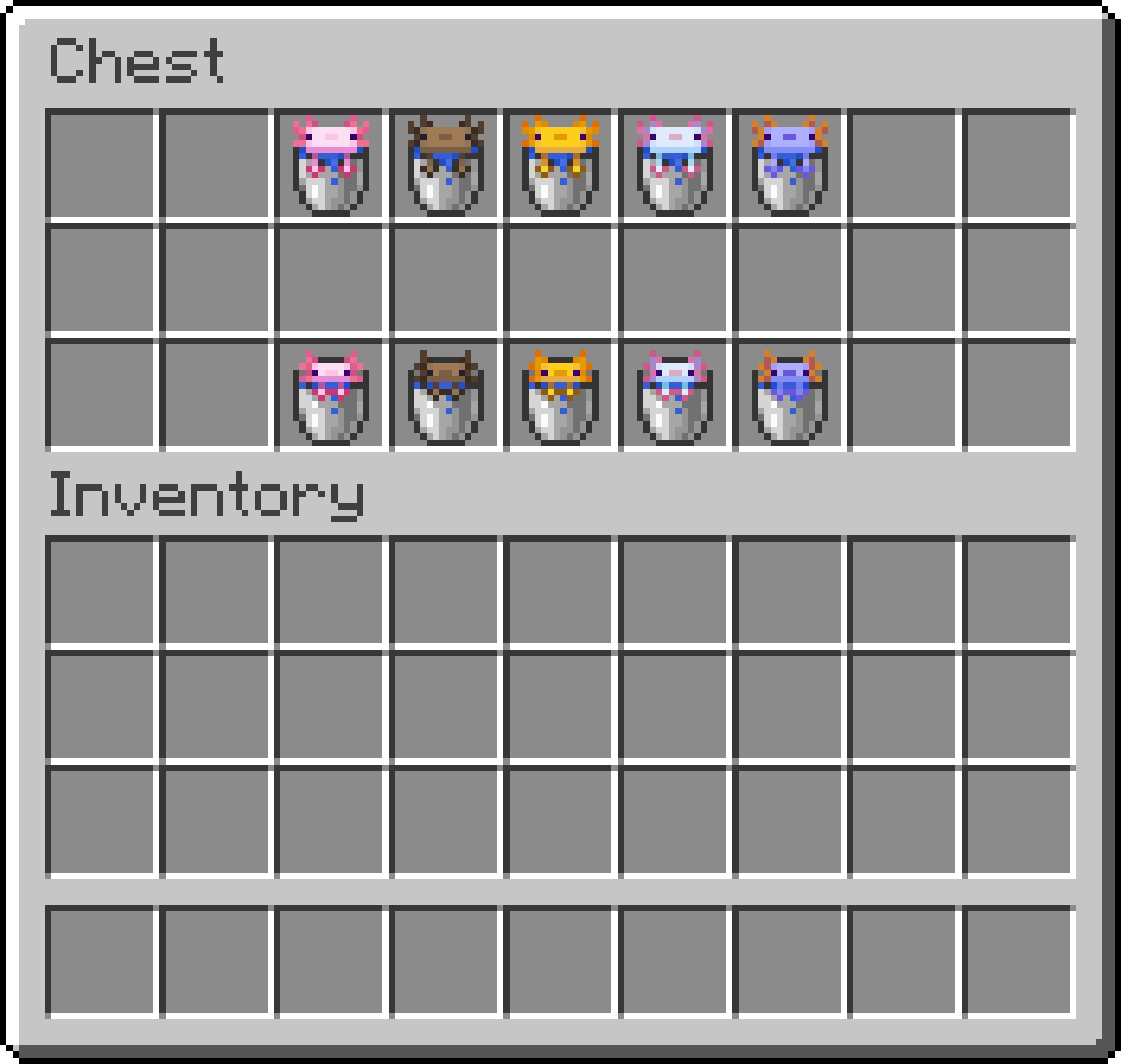 Галерея Axolotl Buckets — Minecraft Моды — ModStock