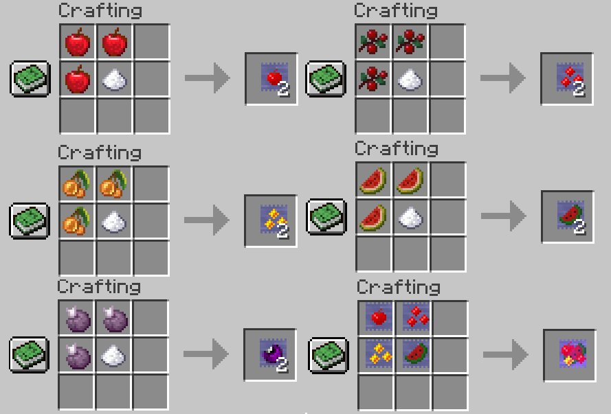 Скачать Fruit Snacks — Minecraft Моды — ModStock