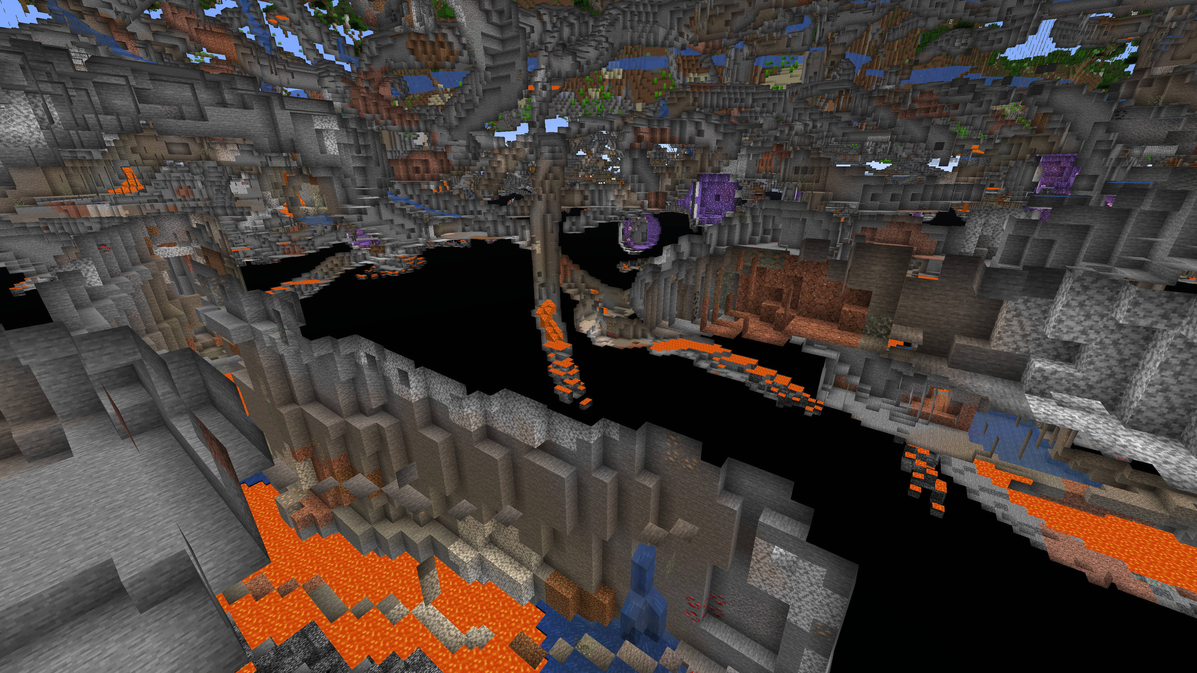 Галерея Old generation of caves — Minecraft Моды — ModStock
