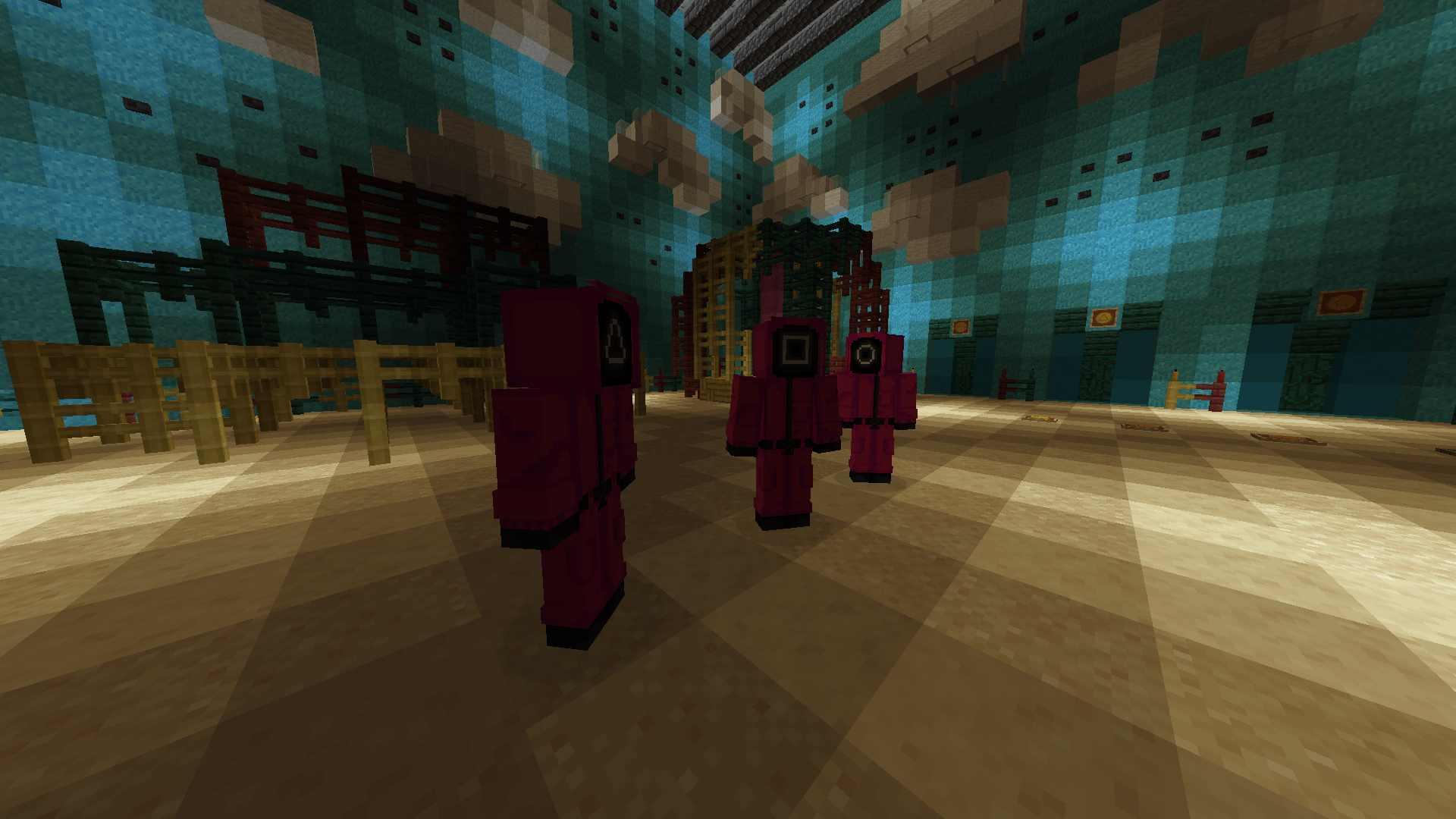 Скачать Squid Game New — Minecraft Моды — ModStock