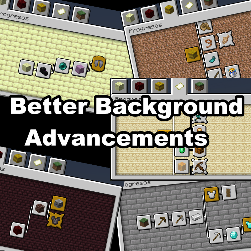 Скачать Better Background Advancements — Minecraft Ресурспаки — ModStock